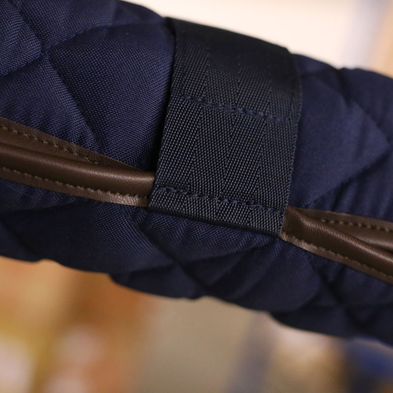 Kentucky Horsewear Stable Head Protector - Navy UK | Just Equine