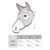 Lami-Cell Come Best Titanium Mask With Ears UK | Just Equine